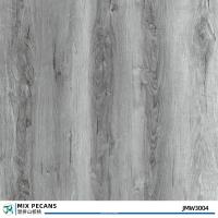 China PVC Self Adhesive Natural Walnut Wood Flooring Plank 6x36 Inches 2.0mm Thickness for sale