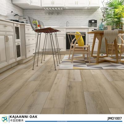 China SPC Oak Wood Flooring Plank Gray for sale