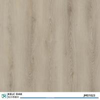China 4mm 5mm SPC Oak Wood Flooring Plank 4 Seasons Grey Click Lock Vinyl for sale