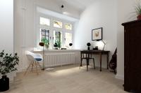 China Peel and Stick Square Wood Effect Floor Tiles Puzzle 12x12 Inch 2.0mm Thickness for sale
