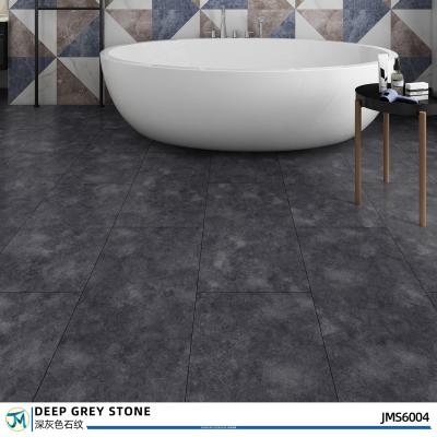 China 12x24 SPC Marble Stone Flooring Tile 3.5-6.0mm Thickness 0.2-0.5mm Wearlayer for sale