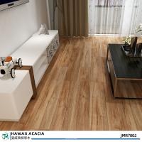 China SPC Wood Flooring Plank 7x48 Inch 3.5mm Thickness 0.2mm Wearlayer for sale