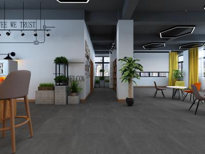 China White Marble Square Stone Floor Tiles 12x12 Inch 1.2mm Thickness 0.07mm Wearlayer for sale