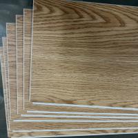 China SPC Click Nature Oak Wood Flooring Plank 7x48 Inch with IXPE Underlayment for sale
