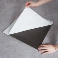 China PVC Self Adhesive Retro Floor Tiles 12x12 Inch 1.5mm 2.0mm Thickness Ripple Bumpy Surface for sale