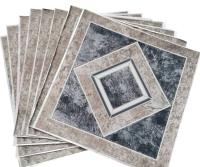 China High Gloss Bathroom Floor Self Adhesive Tiles Geometry Puzzle Square Kitchen for sale