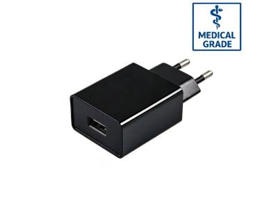China 5W Medical AC DC Power Adapter 5V 1A IEC 60601-1 2xMOPP Wall Plug for Portable Healthcare Devices for sale