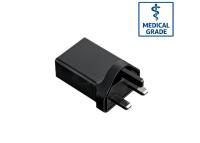 China 7.5W Medical AC Adapter 5V 1.5A Power Supply IEC 60601-1 2xMOPP for Small Medical Equipment for sale