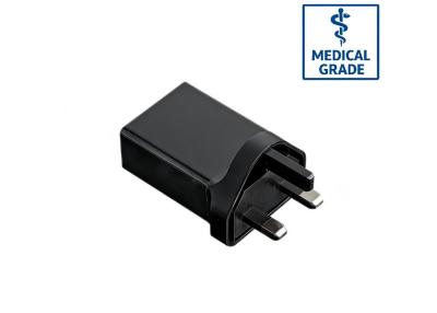 China 7.5W Medical AC Adapter 5V 1.5A Power Supply IEC 60601-1 2xMOPP for Small Medical Equipment for sale