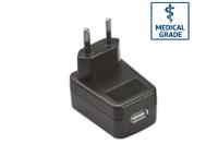China 12W Medical Power Adapter 5V2.4A 24V0.5A IEC60601 Certified Low Leakage Current for sale