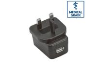 China 15W Medical Power Adapter 5V 3A 12V 1.25A IEC60601-1 Approved for Medical Devices for sale