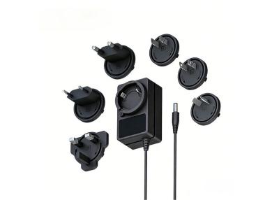 China 15W Multi-Plug AC/DC Adapter, 5V 3A Power Supply for LED Strips, Mini Electronics for sale