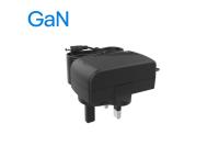 China 27W GaN USB-C AC Adapter for Raspberry Pi 5, Multi Voltage 5V 9V 12V 15V PD Power Supply Travel Size for sale