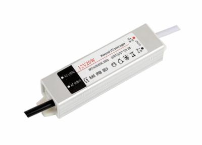 China 20W UL 1310 Certified 12V 1.66A Switching Power Supply LED Driver 90-265VAC for sale