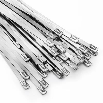 China High Precision 304 Stainless Steel Cable Tie Anti UV Flame Retardant for sale