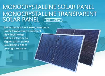 China Hisem 550w Monocrystalline Solar Panels Sun Power Solar Panel Suppliers M10 182mm*91mm for sale