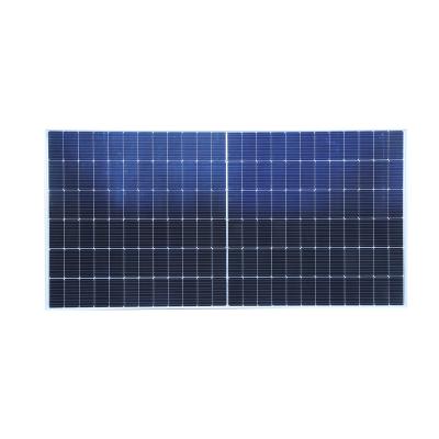China Hisem 540w 545w 550w High Efficiency Monocrystalline PV Solar Panel Single Sided Solar Panel M10 182mm*91mm for sale