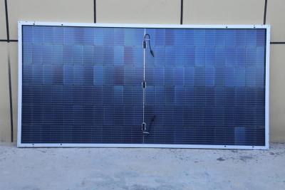 China Half Cut Portable Transparent Flexible Monocrystalline Silicon Solar Panels for sale