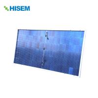 China Double Glass Bifacial 182mm Solar 144 Mono Half Cells Fully Transparent Solar Panels For Window for sale