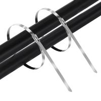 China Ball Lock 304 316 Stainless Steel Cable Tie High Temperature Resistance for sale