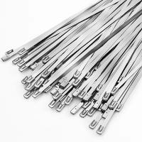 China Self Locking 304 Stainless Steel Zip Ties Anti UV With Long Service Life for sale