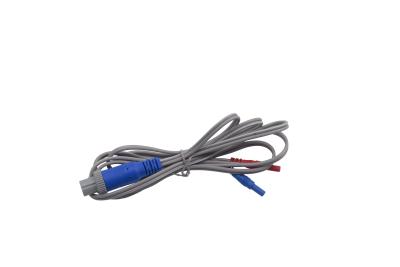 China Low Frequency Physiotherapy Medical Equipment Cables Electrode Wire for sale