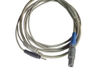 China RoHS TPU Medical Device Cables With Plastic Push Pull Connector for sale