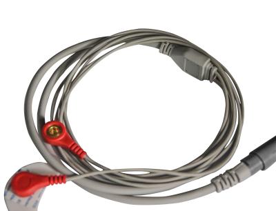 China 2 Lead Medical Electrode Lead Wires For Medical Electronic Instrument for sale