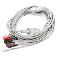 China Mindray T5 T6 T8 ECG EKG Cable 12 Pins for sale