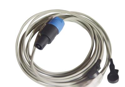 China 3 Leads ECG EKG Cable AHA Snap Type for sale