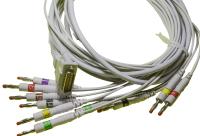 China Banana 4.0 End Schiller ECG EKG Cable One Piece For AT1 / AT2 for sale