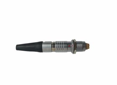 China AWG22 Circular Push Pull Connectors Black For Automotive Electrical for sale