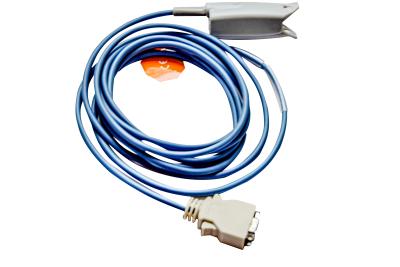 China 14 Pin AMP Masimo Reusable Spo2 Sensor Adult Finger Clip Type for sale