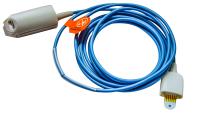 China ODM Masimo Spo2 Sensor Radical 6 Pin TPU Blue Cable Latex Free for sale
