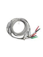 China TPE TPU Medical Custom Cable Assemblies Two Leads Three Leads for sale