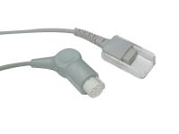 China Datex Healthcare PM7000 M8000 Spo2 Adapter Cable 2.4M Length for sale