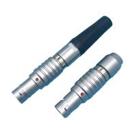 China Multi Pin 0B Series LEMO Circular Metal Connectors Male Female Gender for sale