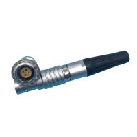 China 2B 3B Circular Push Pull Connectors 4 Pin Zinc Alloy With Nikelplate for sale