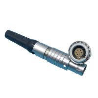China Circular Self Locking Connector 6 Pin With Push Pull Self Latching System for sale