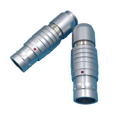 China Circular Push Pull Electrical Power Connectors Self Locking for sale