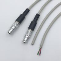 China Push Pull Circular Electrical Connectors In Different Cable Clamp for sale