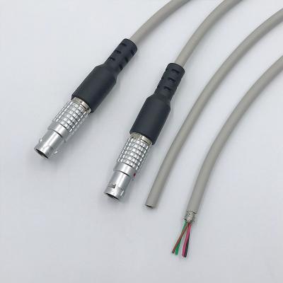 China Push Pull Circular Electrical Connectors In Different Cable Clamp for sale