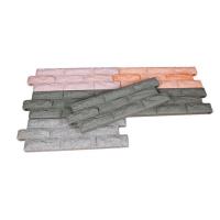China Customized Rotational Molding Plastic Stone Wall for sale