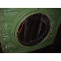 China Aluminum Casting Round Mirror Pannel Rotational Molding Mould for sale