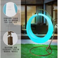 China high quality LED remote control luminous swing, rotational molding led swing for sale