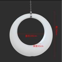 China high quality LED remote control luminous swing, rotational molding led swing for sale