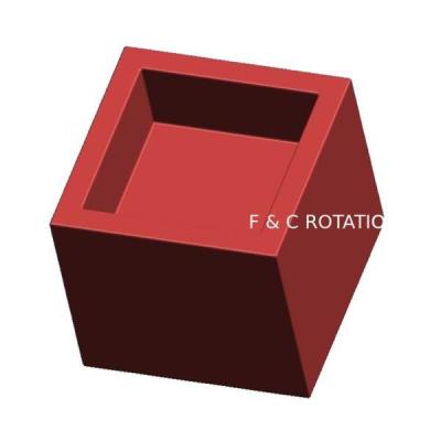 China Rotational Molding Cube Flower Pot Mold, Flower Pot Mould for sale