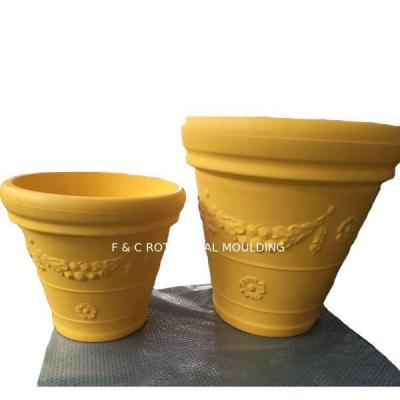 China Rotational Molding Plastic Flower Pot Mould Rotaional Mold for sale