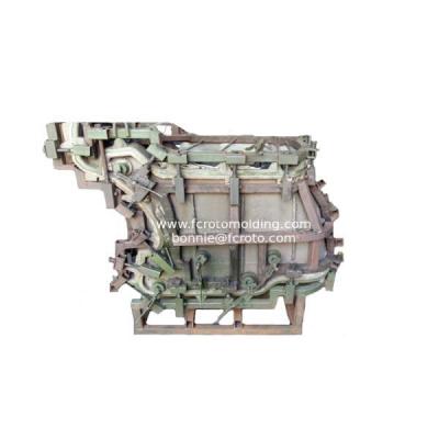 China Aluminum Casting Hand Push Cleanding Machine, Scrubber Machine Rotational Mold for sale