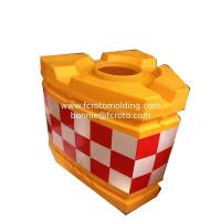 China Rotational Molding Plastic Road Safety Barrier for sale